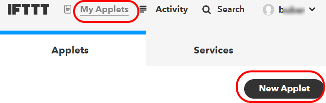Webduino使用LINE自訂積木(一)：IFTTT
