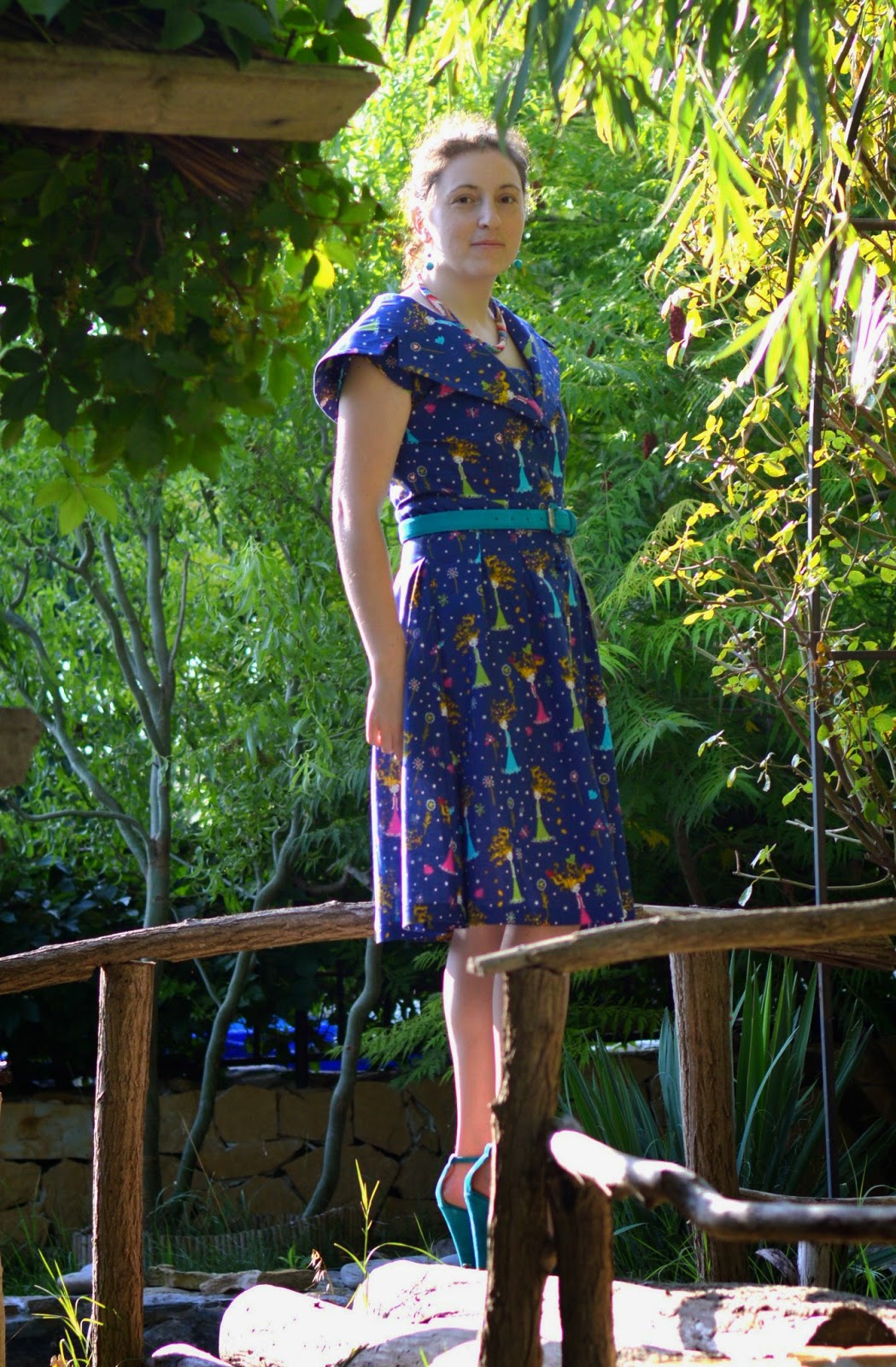 I believe I can sew...: Miss Fancy Hair Dress - Butterick 5747