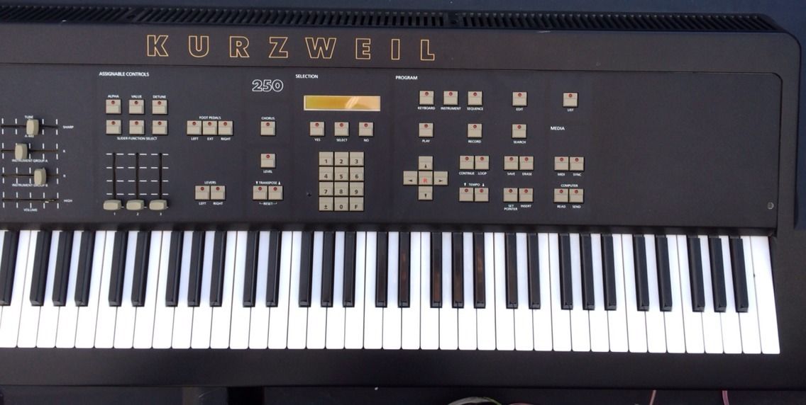 MATRIXSYNTH: Kurzweil KMS 250 SN 33101330