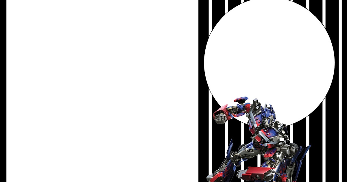 Transformers: Free Printable Invitations. - Oh My Fiesta! for Geeks