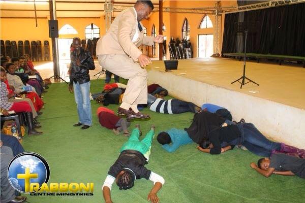 Pastor Walk And Jump On Members During Miracle Service | CKN News