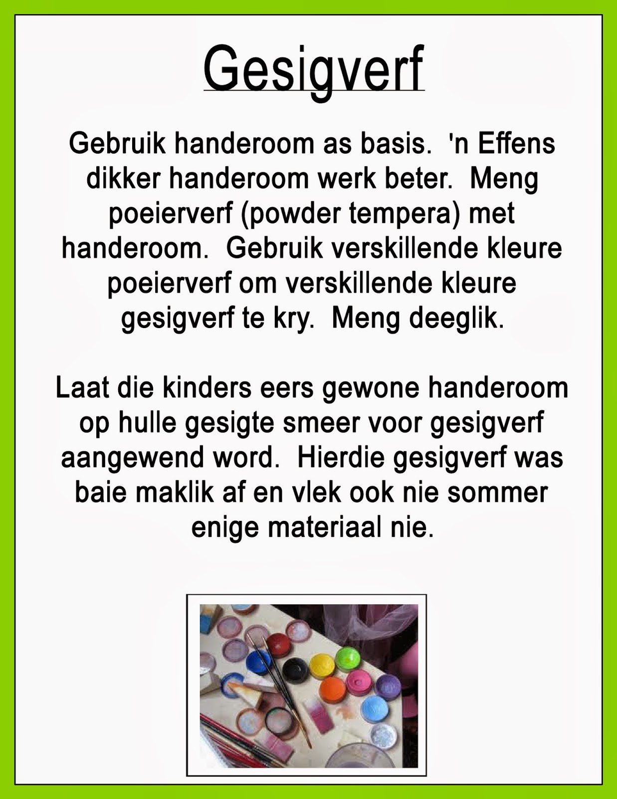 Sondagskool Crafts: March 2014