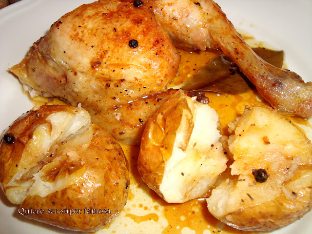 QUIERO SER SÚPER FAMOSA: Pollo a l´Ast o pollo al horno