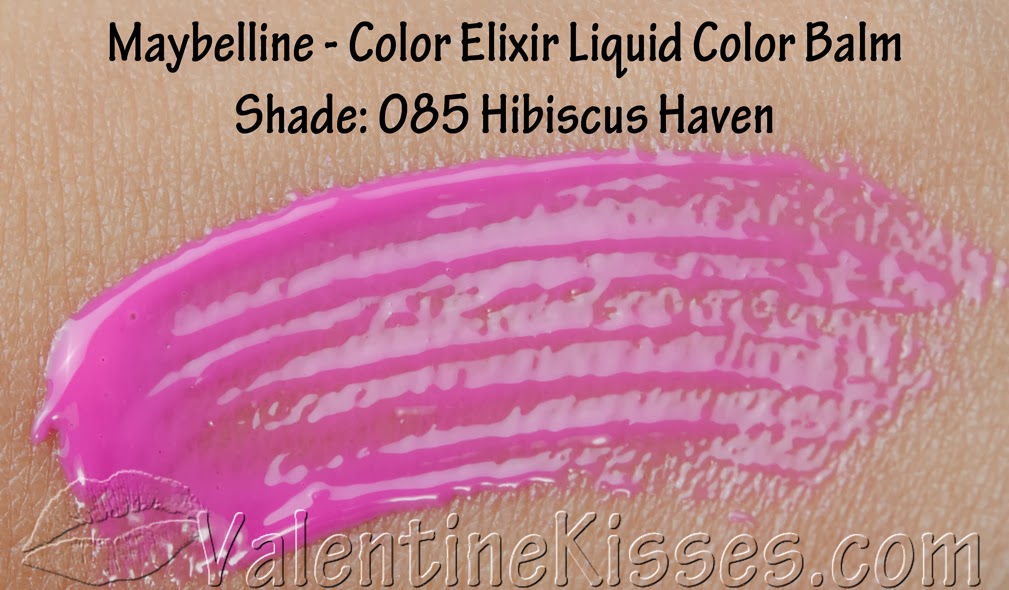 Valentine Kisses: Maybelline Color Elixir Liquid Color Balm - 6 shades ...