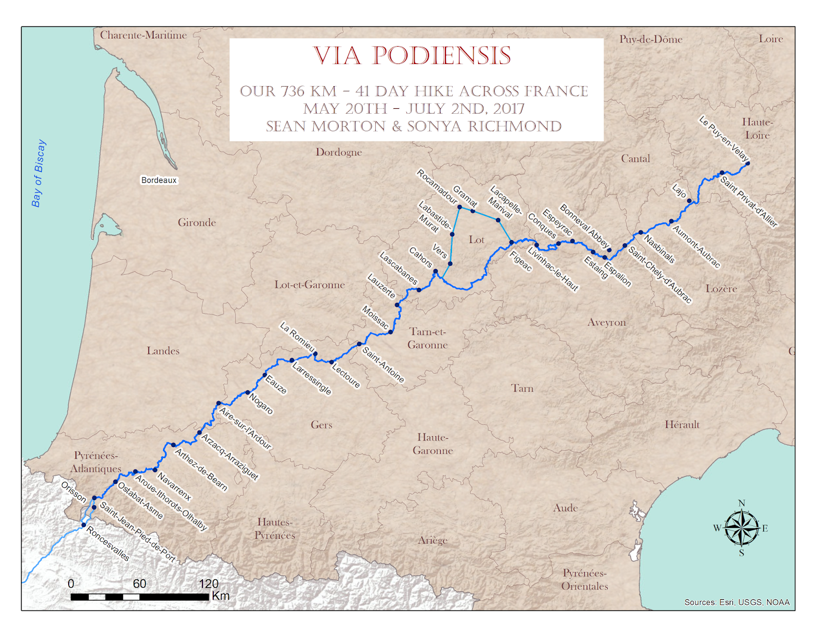 Our Walk Along the Via Podiensis
