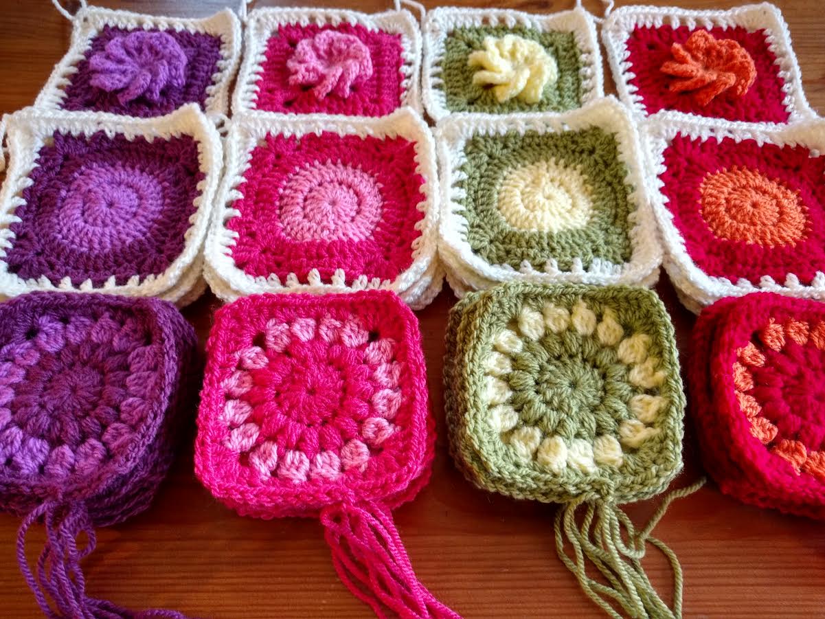 The Patchwork Heart: Flower Garden CAL part 3