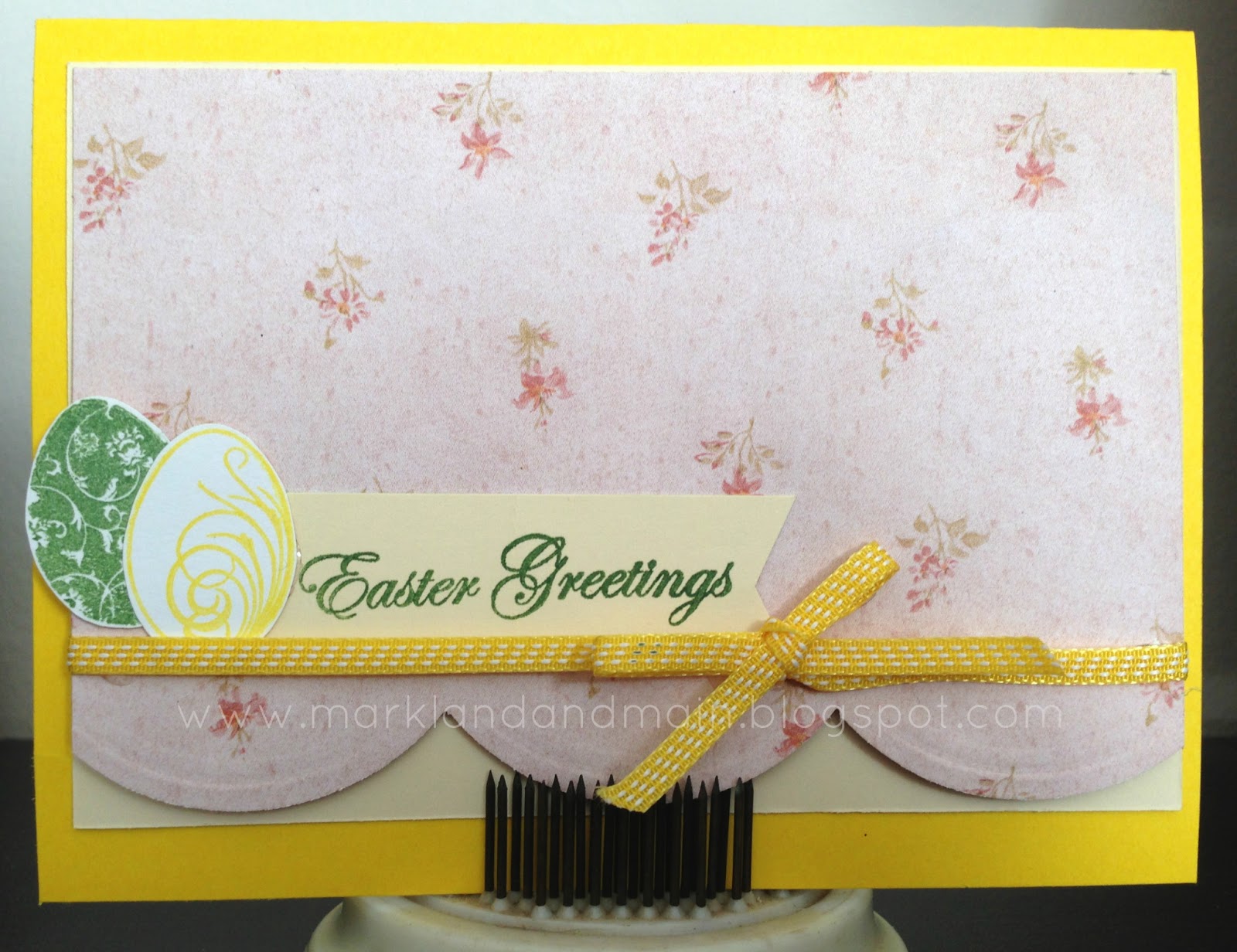 gel-à-tins: Easter Greetings card, better late than never!