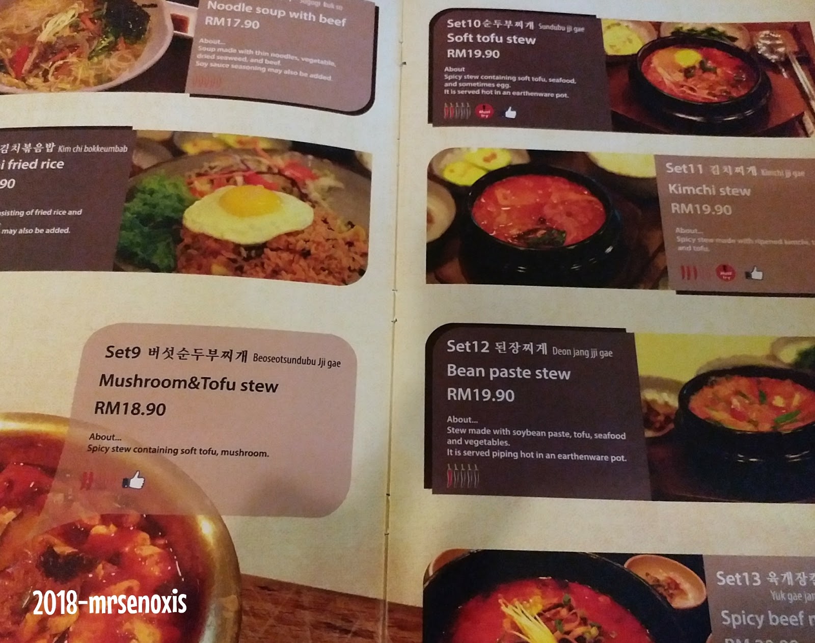 Me as MrsEnoxis: Lunch @ OISO Korean Traditional Cuisine & Café IOI ...