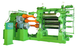 Mesin mesin pengolah karet kompon dari Taiwan : Mesin calender