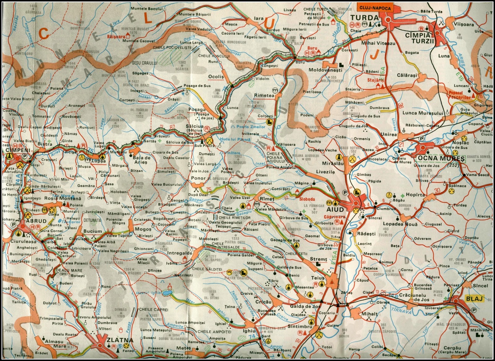 Lumea văzută din Turda: Turda - Mocanita Turda-Abrud - informatii