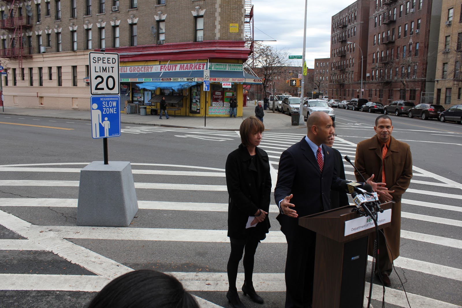 Bronx Press Politics: 'Slow Zones' latest DOT measure to curb speeders
