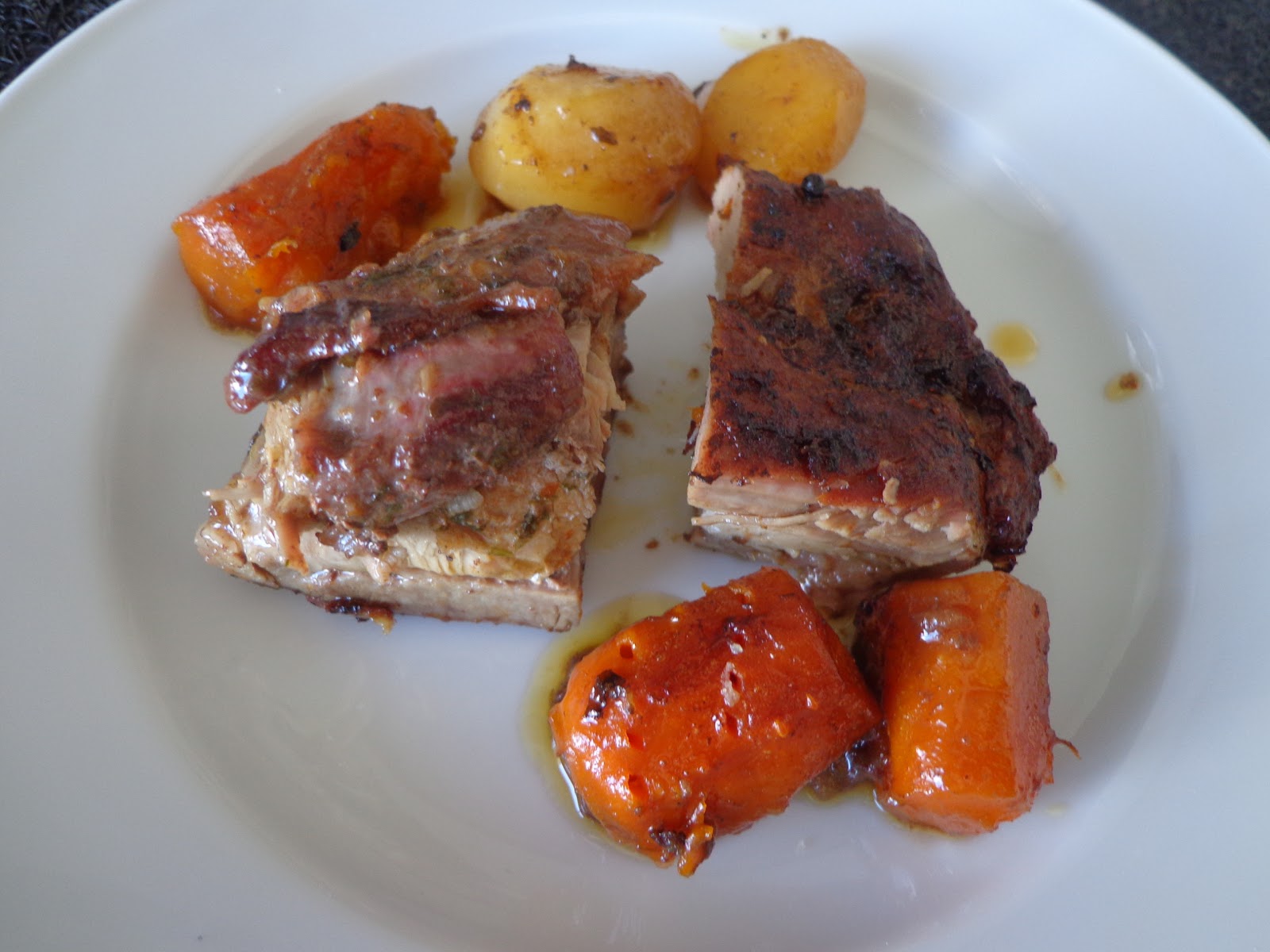 Prato Caseiro: Perna de peru assada no forno