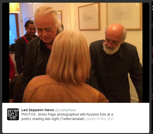 MAGE MUSIC: Jimmy Page writes forward to Royston Ellis book