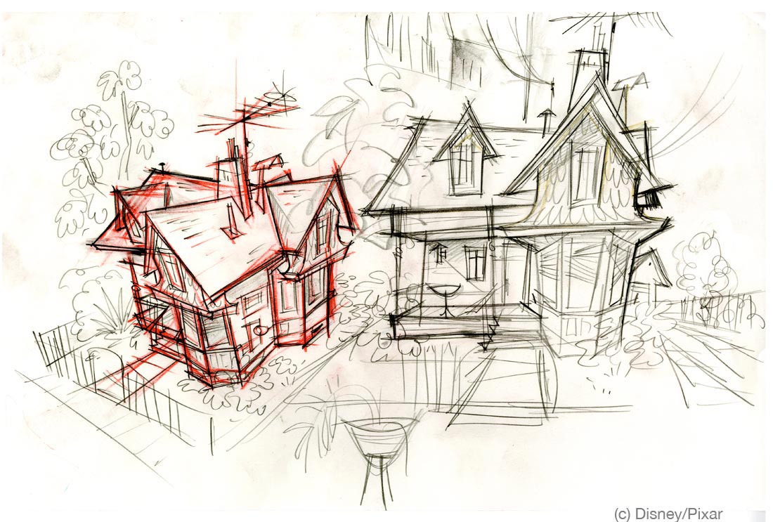 Living Lines Library: Up (2009) - Prop Design