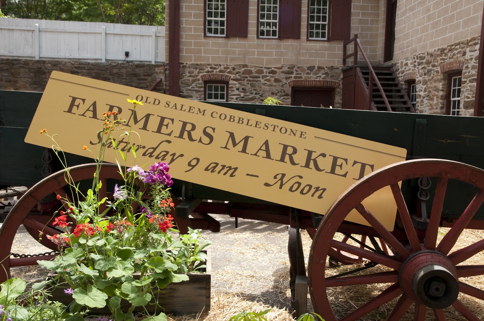 beta verde- home sown productions: The Old Salem Cobblestone Farmers Market