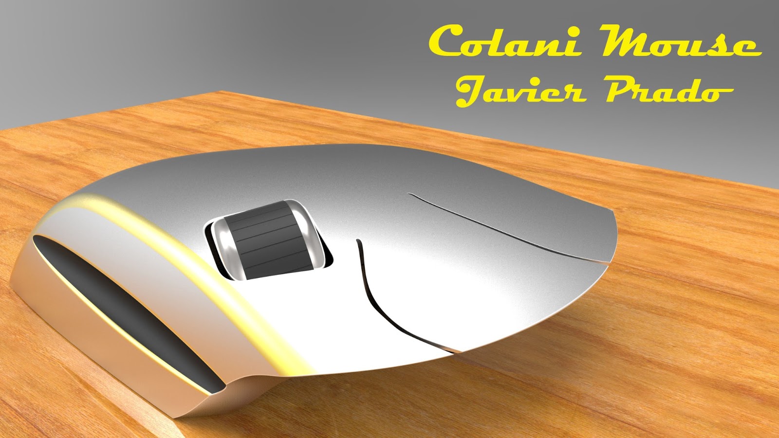 ELDS 205: Computer Aided Product Design: Javier Prado: Week 4 Colani Mouse