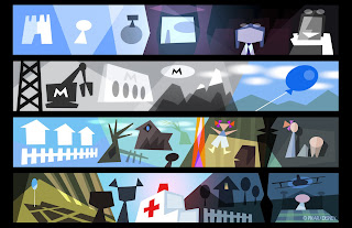 Living Lines Library: Up (2009) - Color Scripts, Part 2