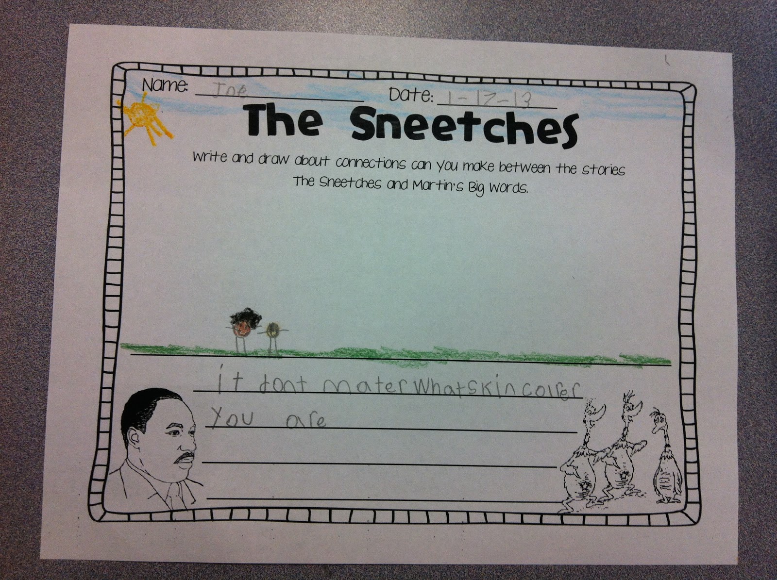 Literacy Week and MLK - The Curious Catfish