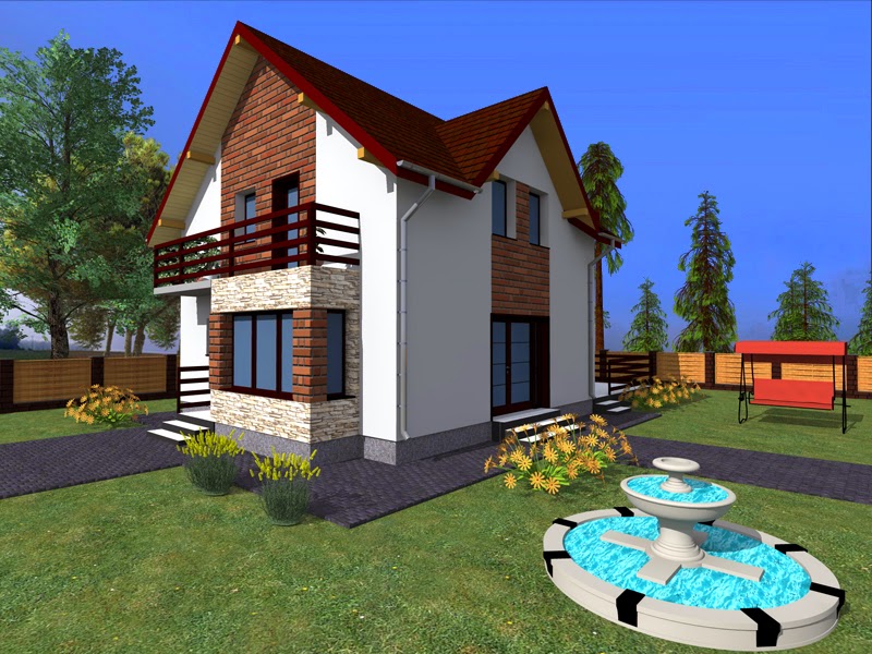 Proiecte case mici: Proiecte de case mici cu mansarda 2020