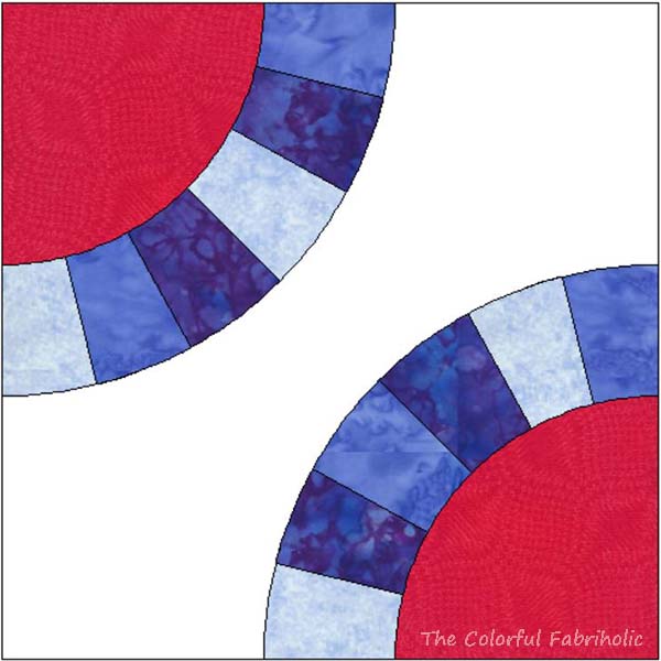 The Colorful Fabriholic: Snake Quilt Tutorial