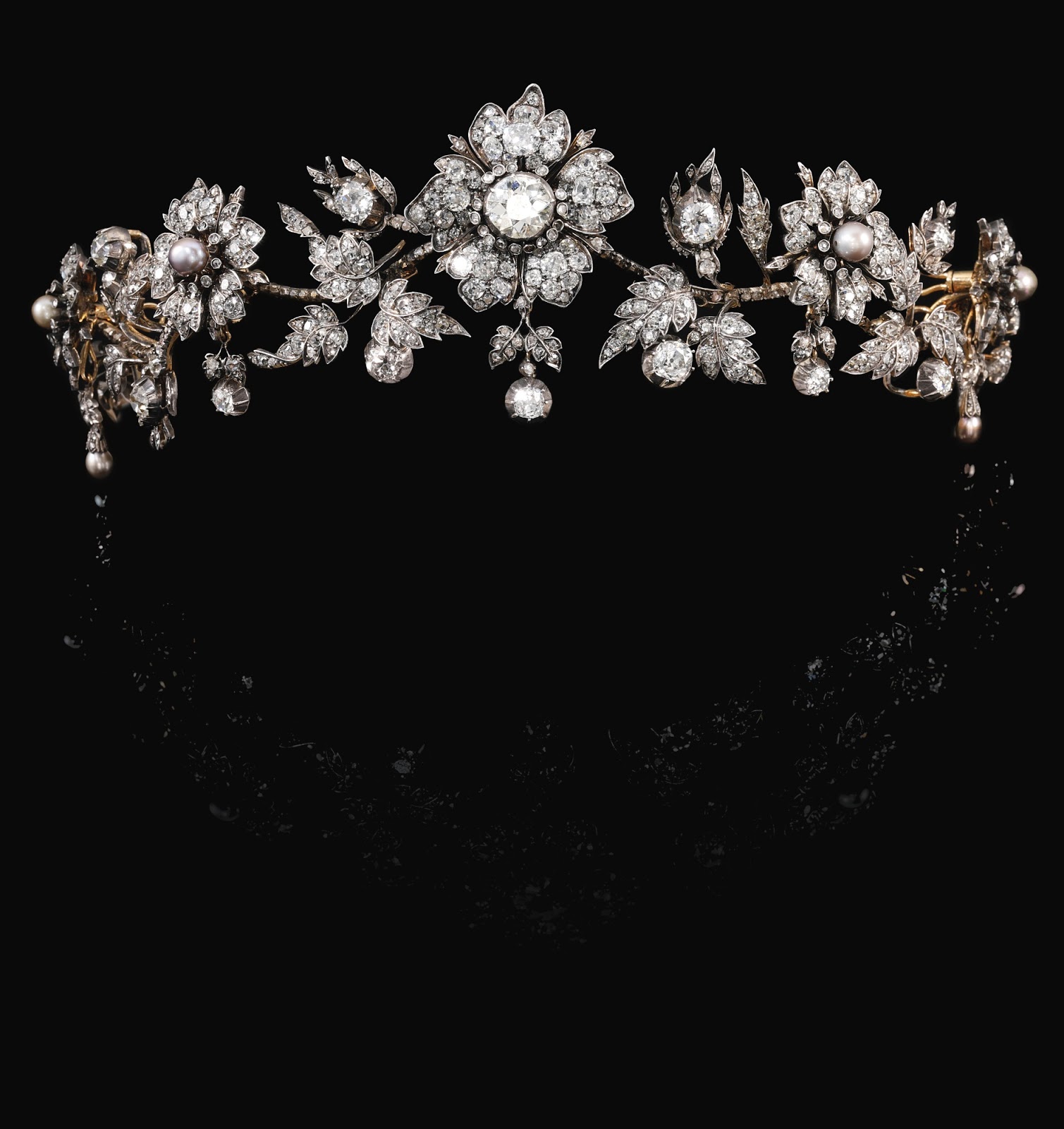 Marie Poutine's Jewels & Royals: Pearl Diadems