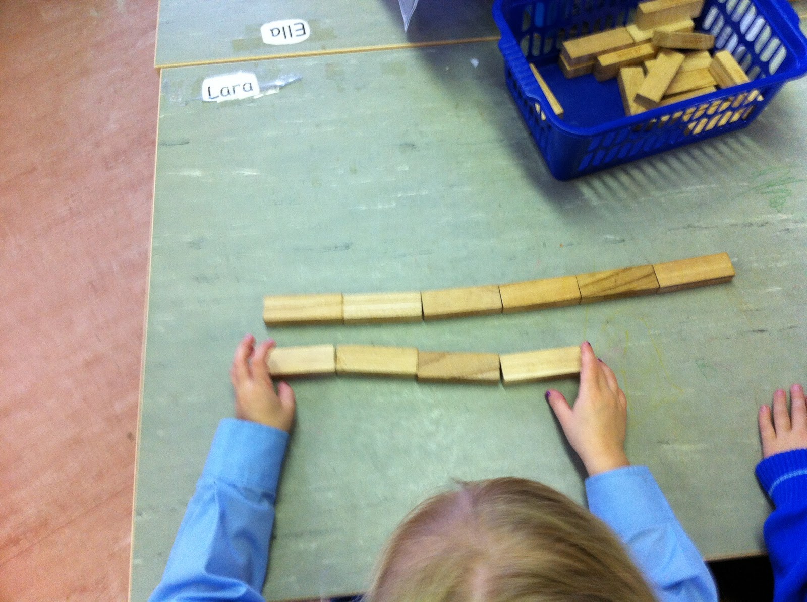 Maths Page: Length in Junior infants