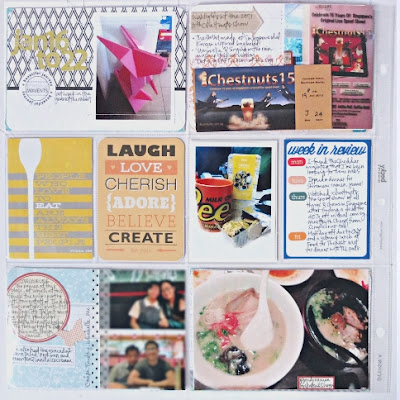 pieced papers: PROJECT LIFE WEEK 3