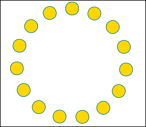 CSS JQuery: Positioning divs in a circle using CSS.