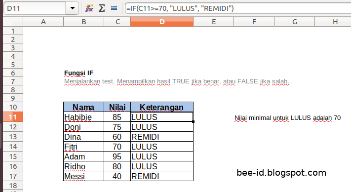 Cara Memakai Fungsi If Pada Libreoffice Calc Tips And Trik 7 Cara Memakai Fungsi If Pada Libreoffice Calc Tips And Trik 7