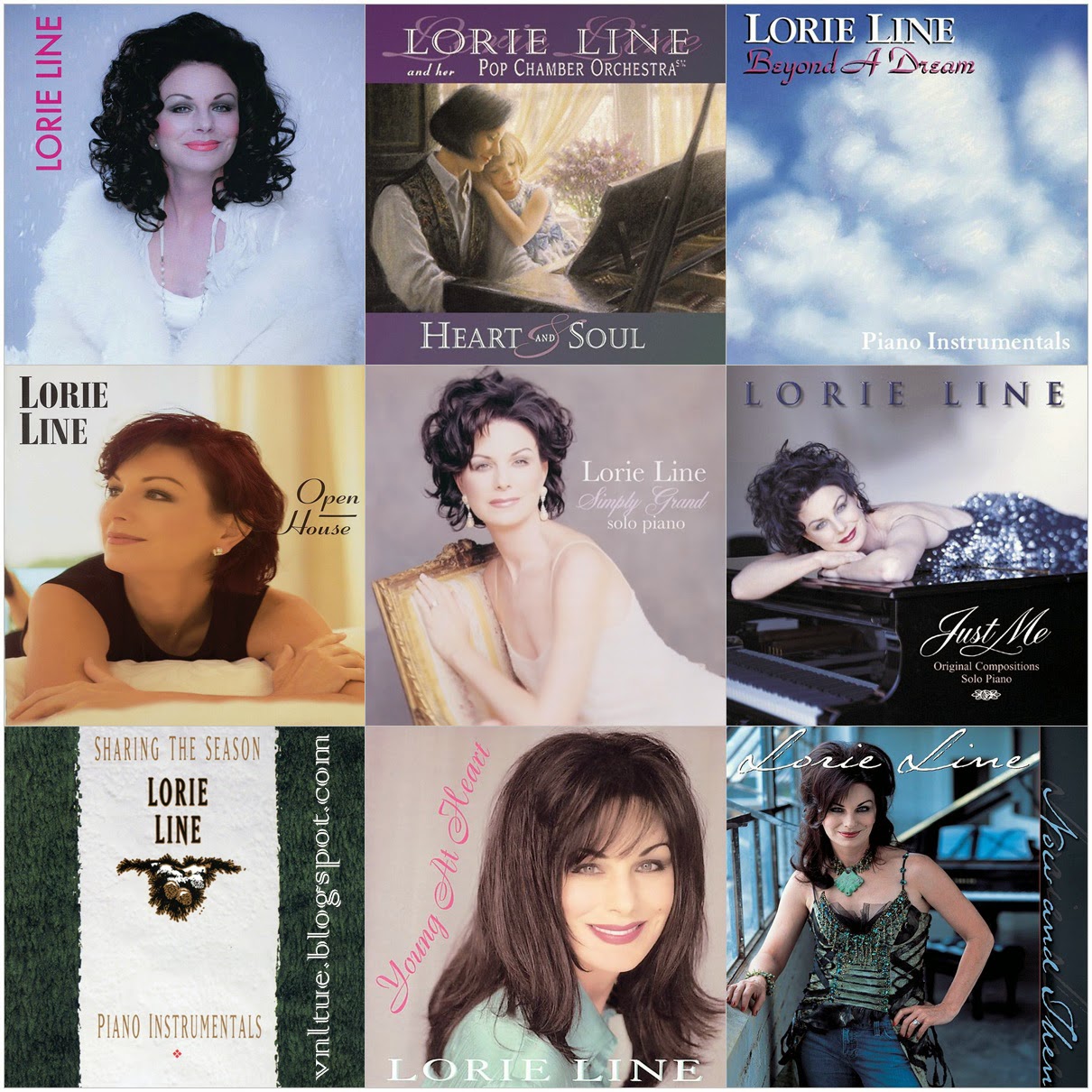 [Easy Listening/Piano] Lorie Line - Collection (1991-2005) [8CD] [FLAC]