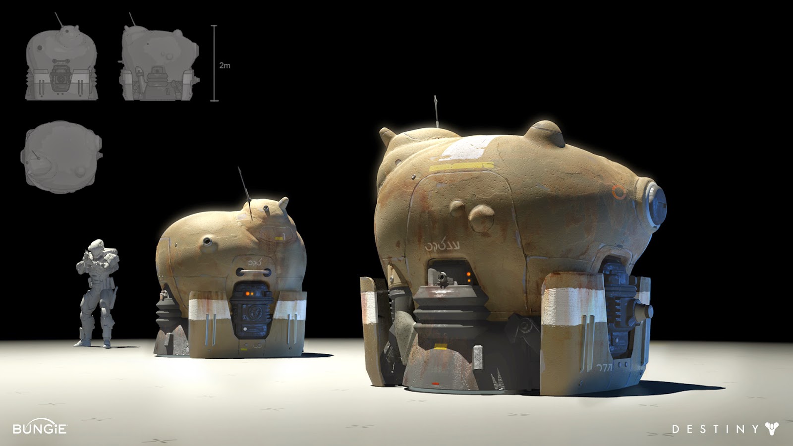 dorje: Destiny: Fallen Props