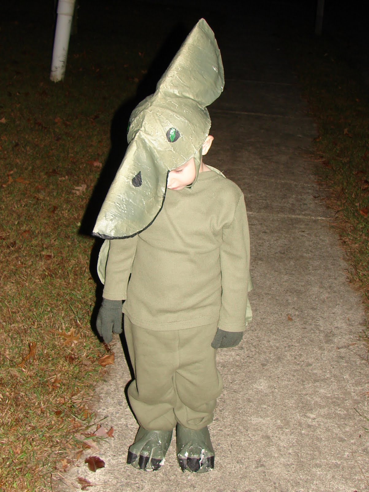 Childhood Beckons: Homemade Pterodactyl Costume