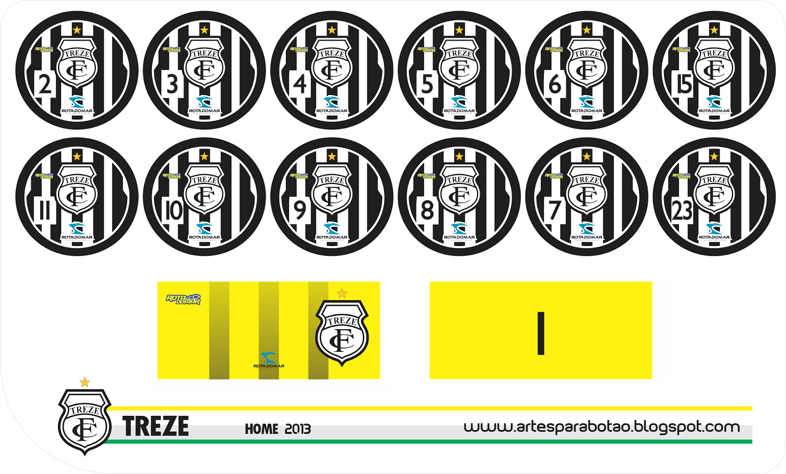 ArtesParaBotão: Treze FC