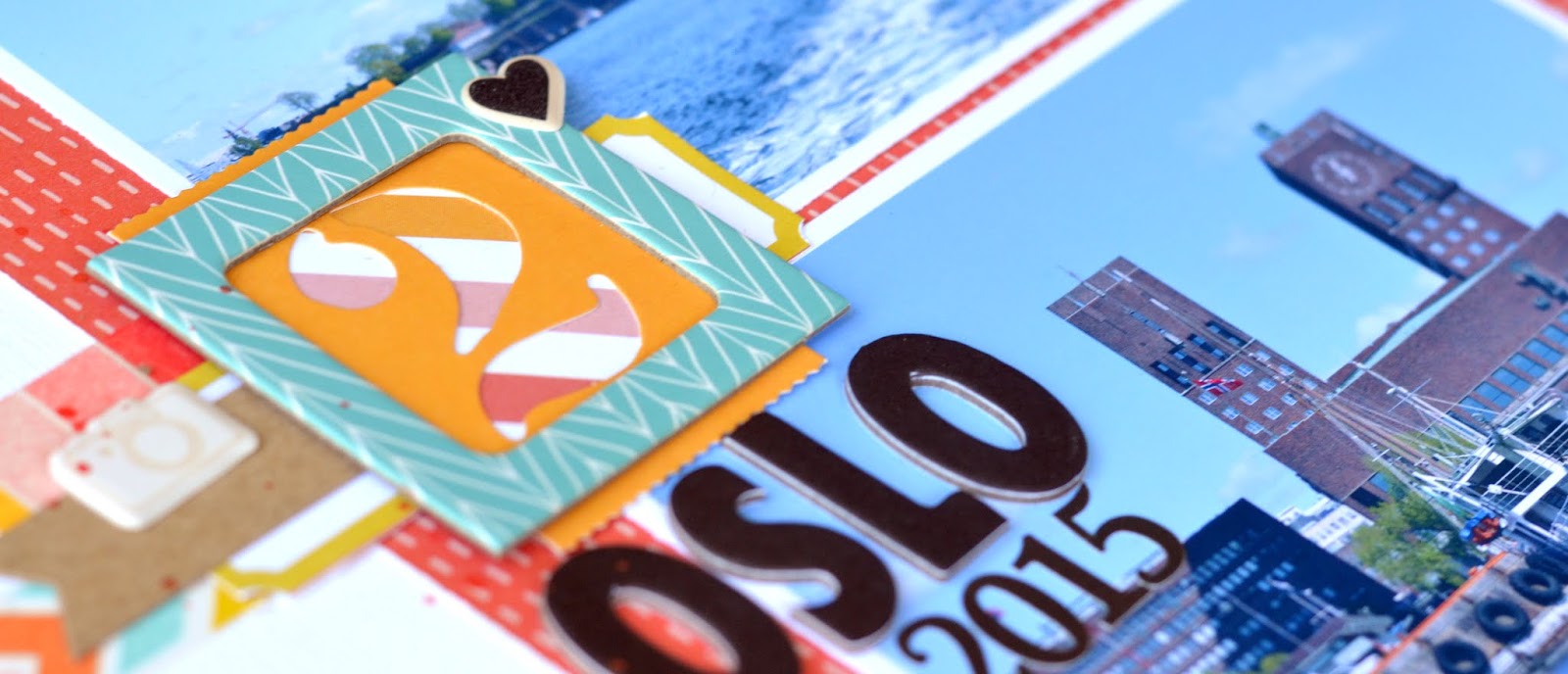 Scrapbook Layout [Oslo 2015] - the scrappy mermaid