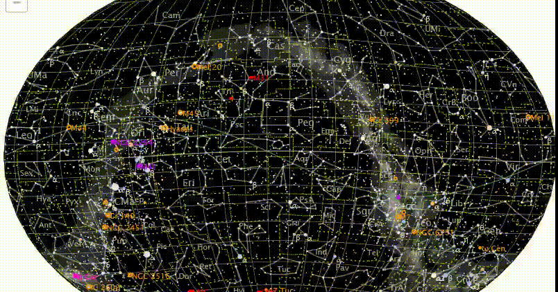Space. It's... It's...: D3-Celestial with constellation select