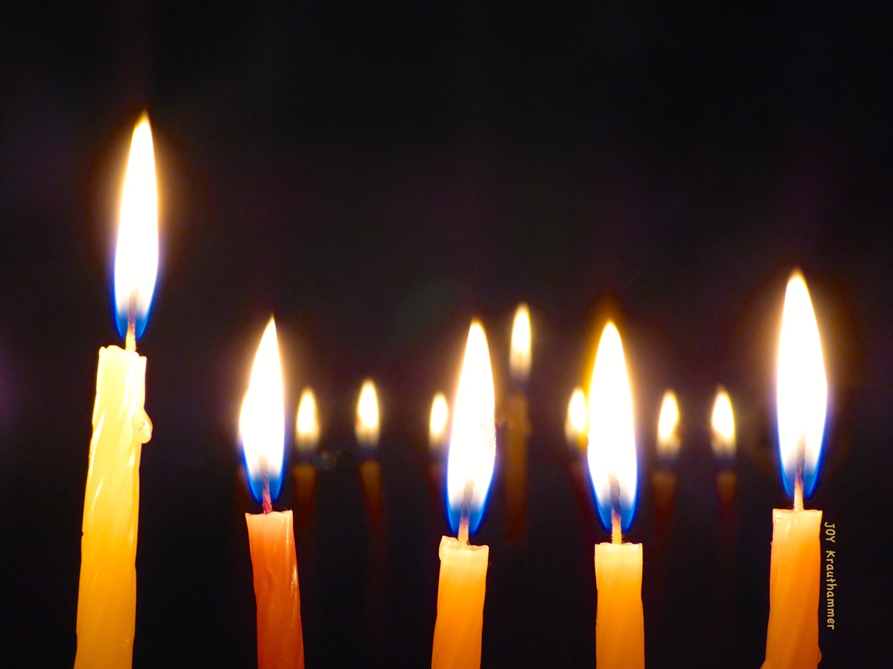 TEMPLE MENORAH & CHANUKIAH: TEMPLE MENORAH