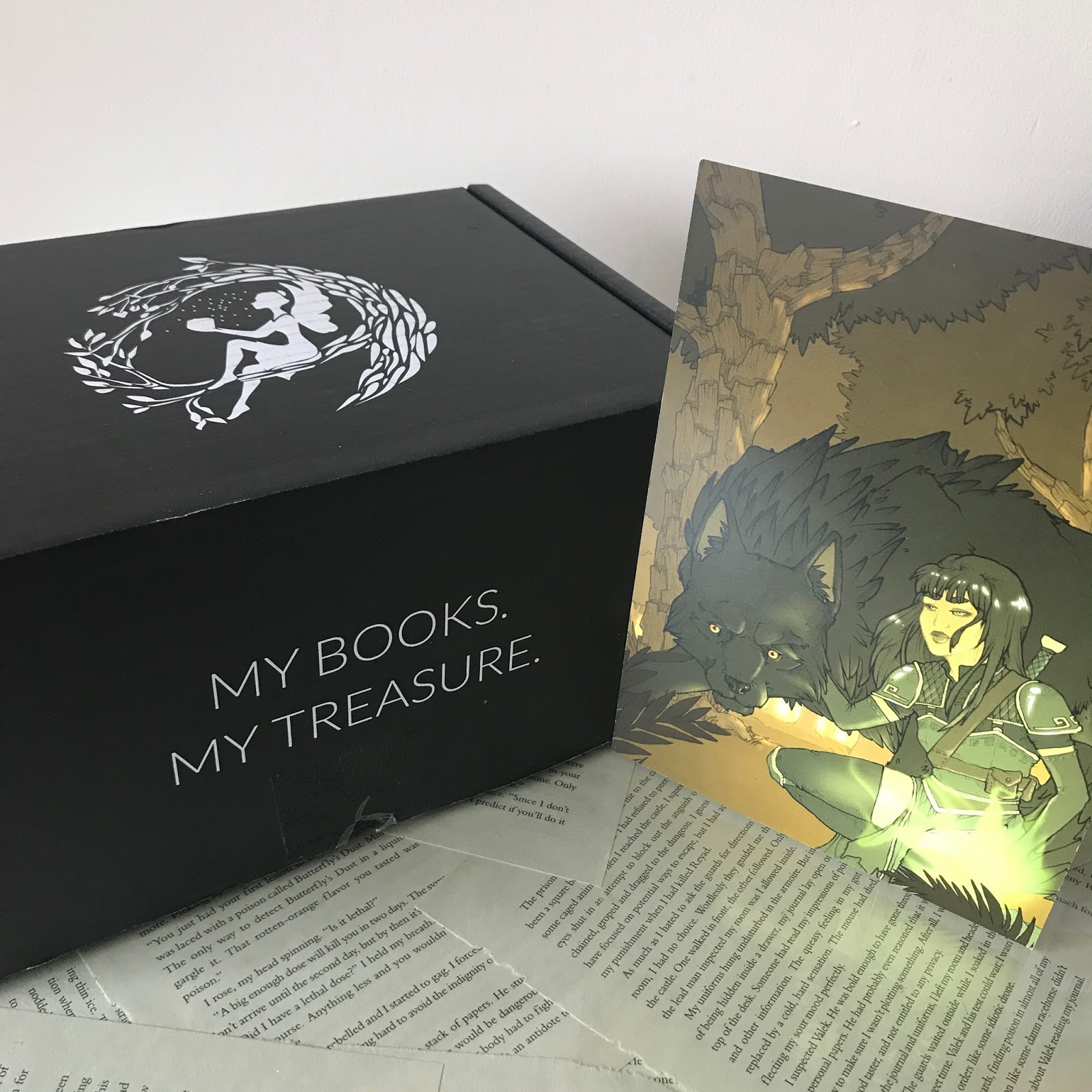 Feeling Fictional: FairyLoot Unboxing - May 2017 "Warriors and Legends"