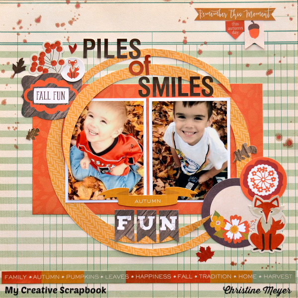 Scrapping with Christine: My Creative Scrapbook November Sneak Peeks