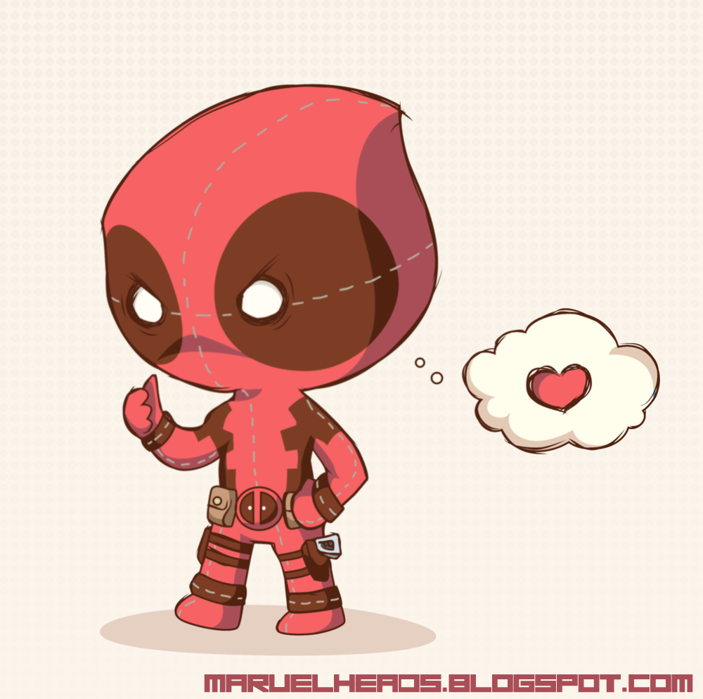 Marvel Heads: DEADPOOL CHIBI (MARVEL COMICS)