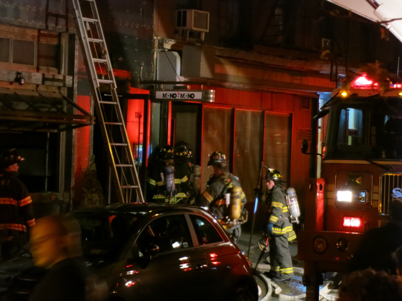 EV Grieve: [Updated] Early-morning fire at 116 E. Fourth St., home of ...