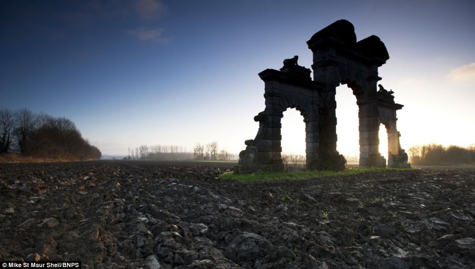 Beautiful pictures of landscape still scarred by WWI | British Ordnance ...