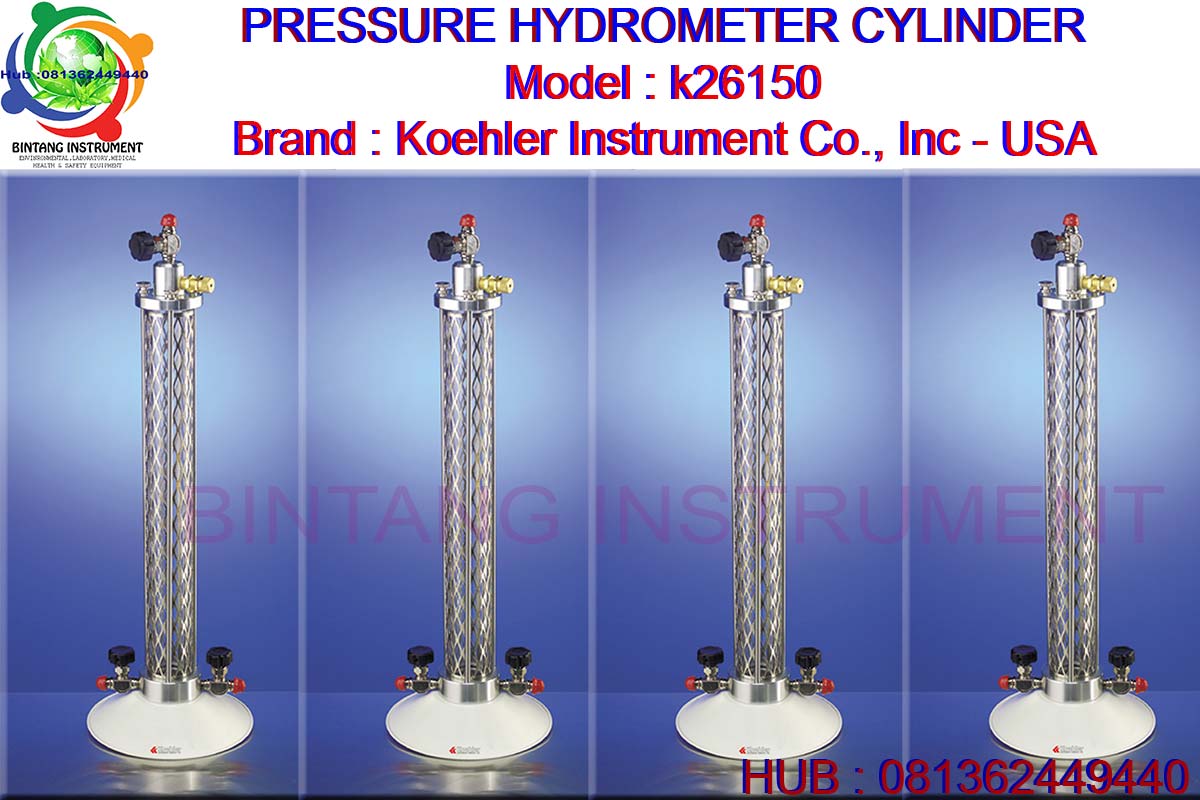 .: 081362449440 Jual PRESSURE HYDROMETER CYLINDER K26150 Merk Koehler ...
