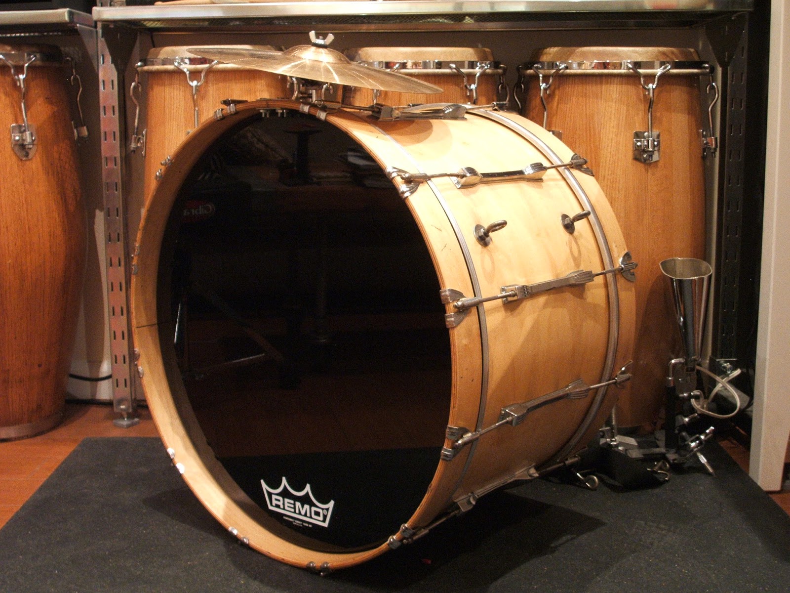 Rumba Instruments: A Tale of Two Ludwigs: A Bass Drum Story.