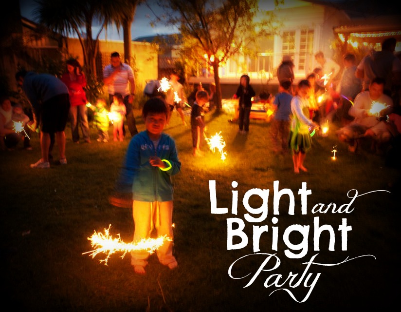 Great Fun etc: Our Bright Light Party