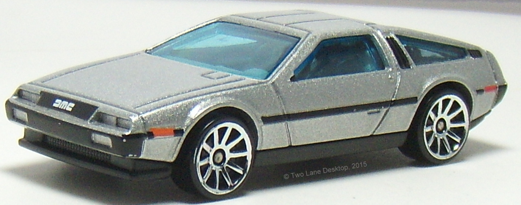 Back to the Future: Hot Wheels Delorean DMC-12, Turismo, and Time Machine's