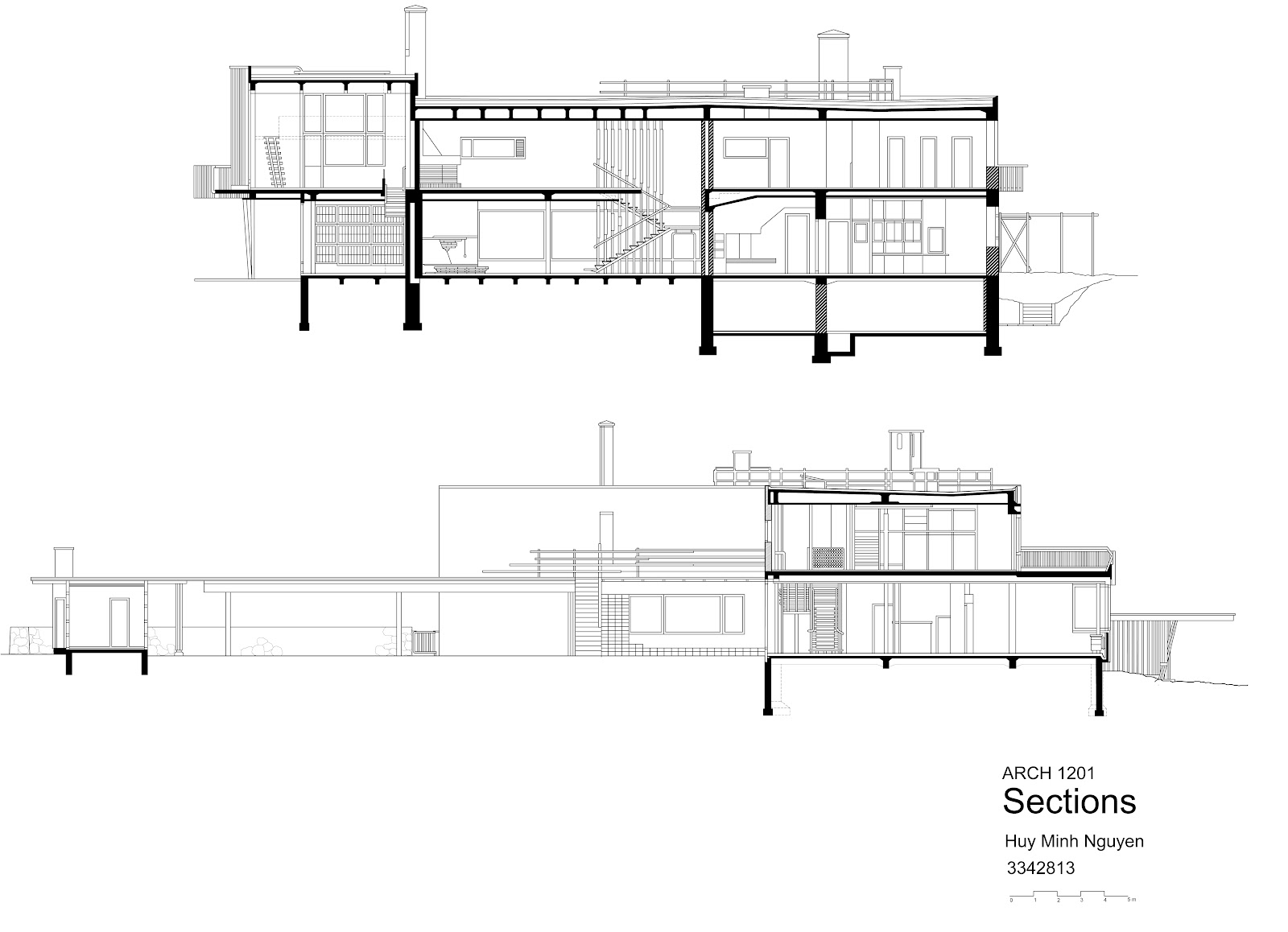 Huy Minh Nguyen - ARCH1201 + ARCH1202: Project1- Villa Mairea - final ...