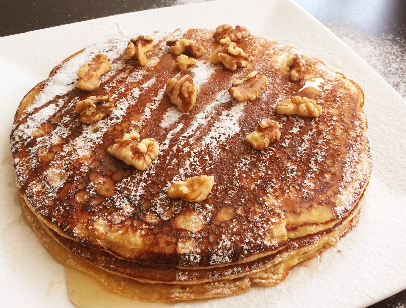 Fueling with Flavour: Oatmeal Walnut Pancakes