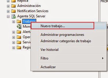 Análisis y Programación: Cómo programar SQL Server para que realice tareas automáticas