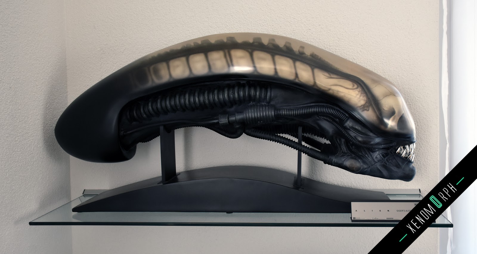 Coolprops Alien 1 Life-Size replica prop bust - approved by H.R. Giger ...