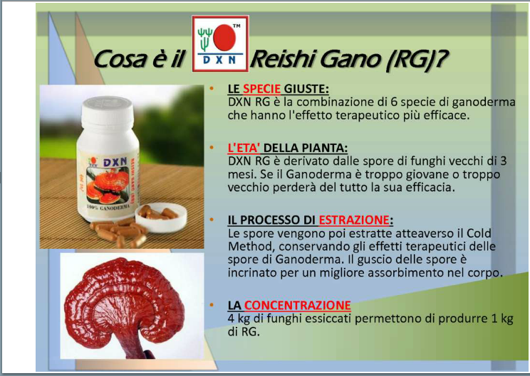 Reishi nel mondo : RG e GL Ganoderma della Dxn quale scegliere